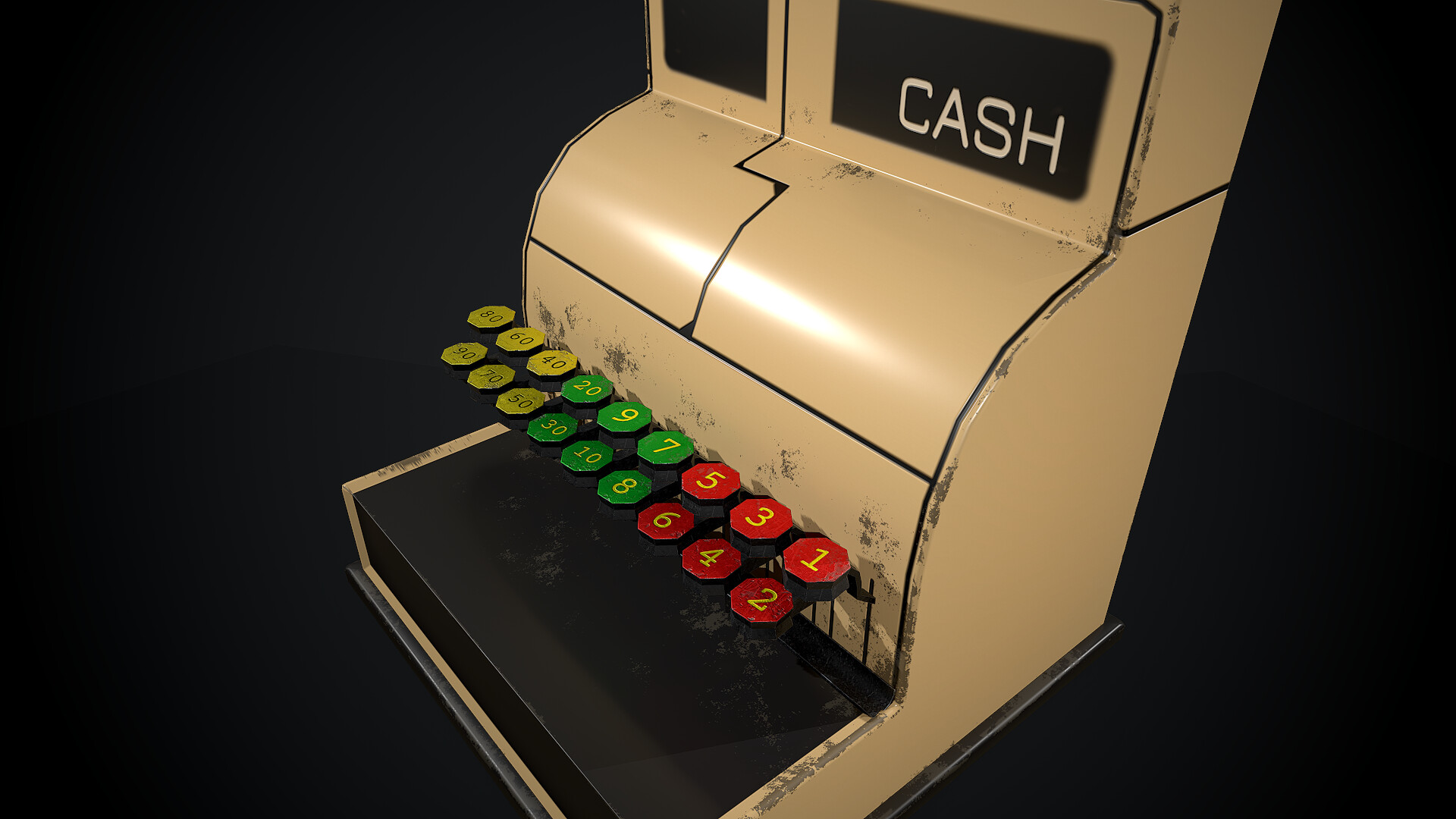 ArtStation - Cash Counter