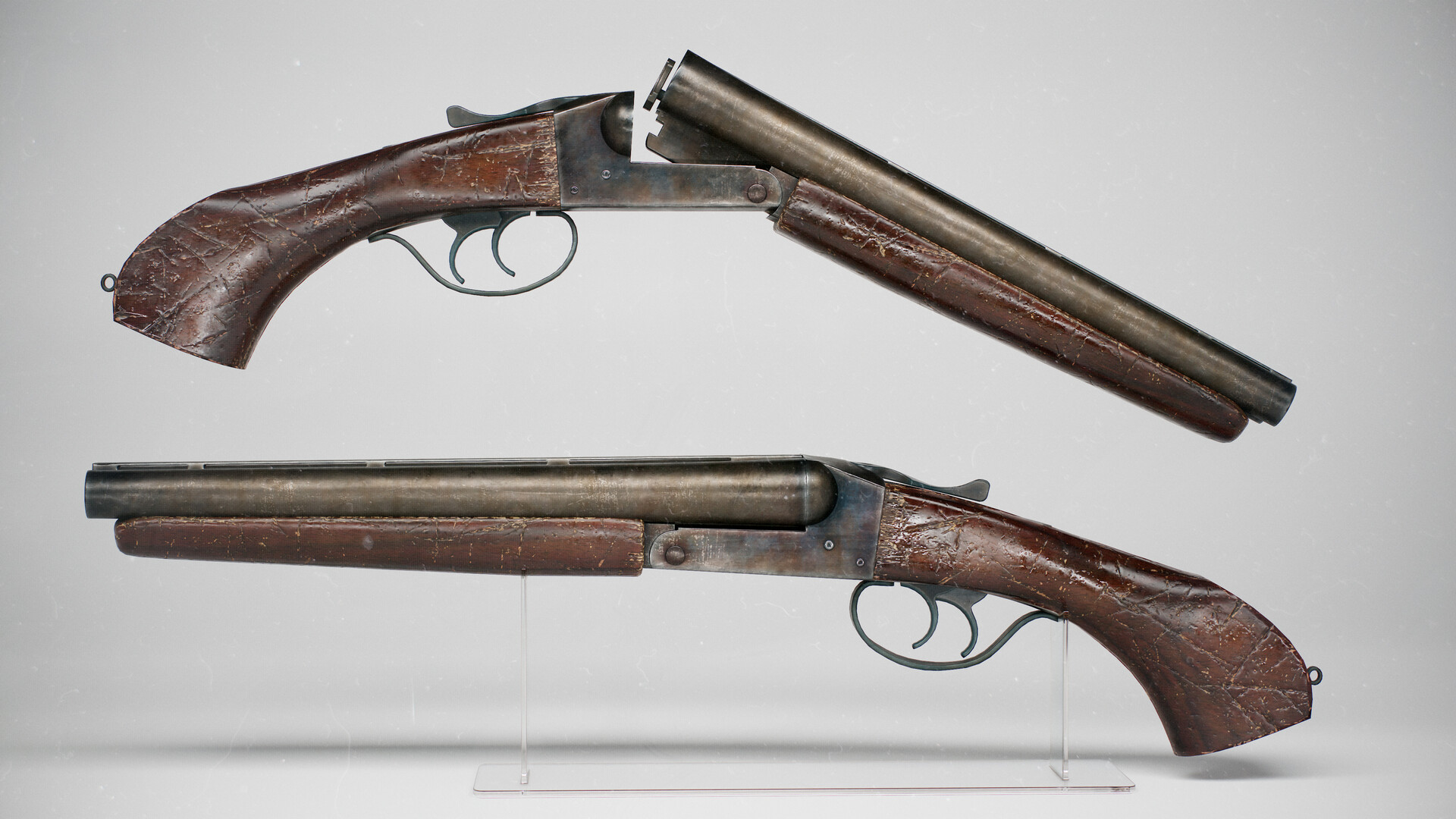 ArtStation - Sawed Off / Sawn Off Shotgun