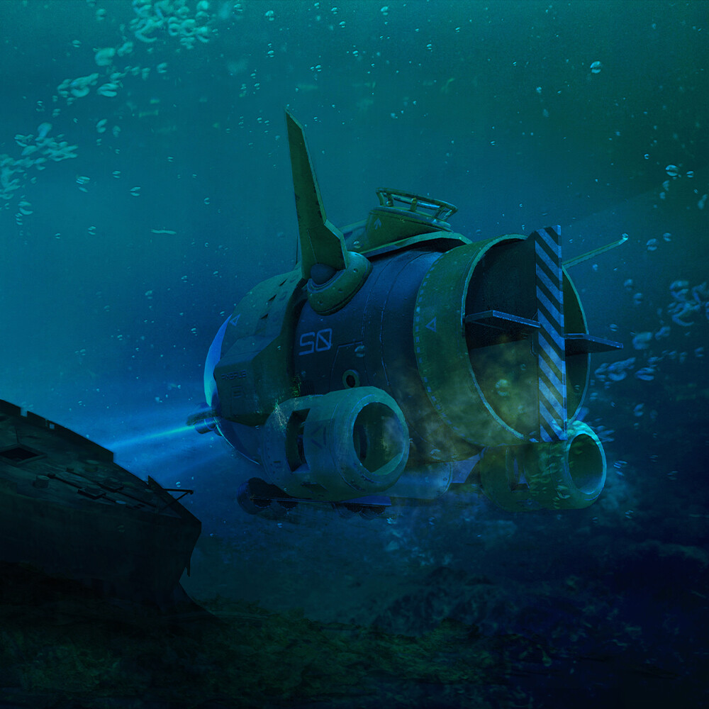 ArtStation - Titanic Wreck