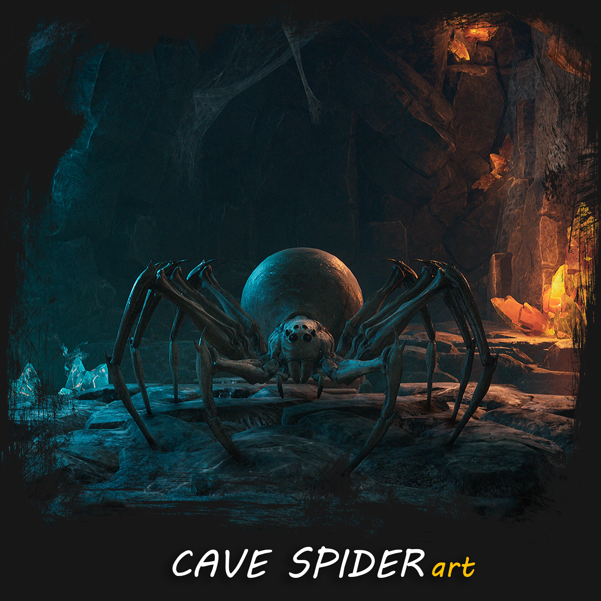 ArtStation - Cave Spider