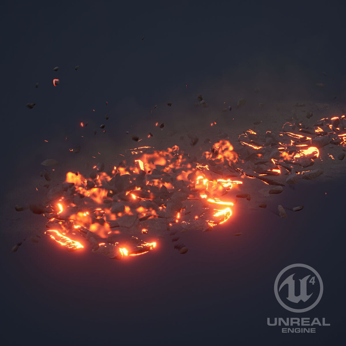 ArtStation - Ground attack VFX