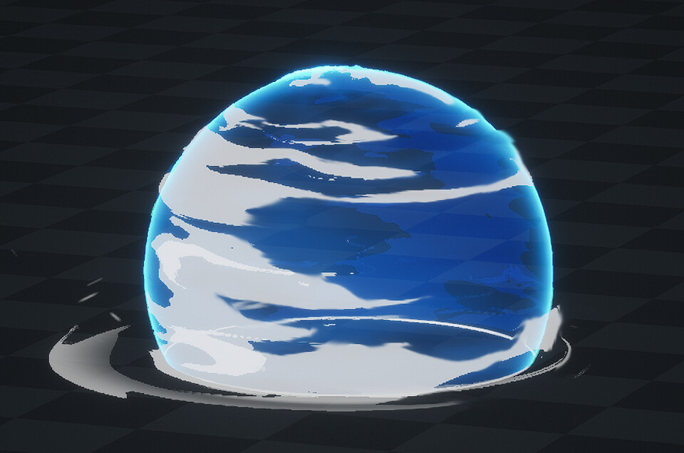 ArtStation - Water Shield VFX