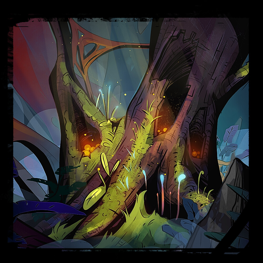 ArtStation - Hollow Tree