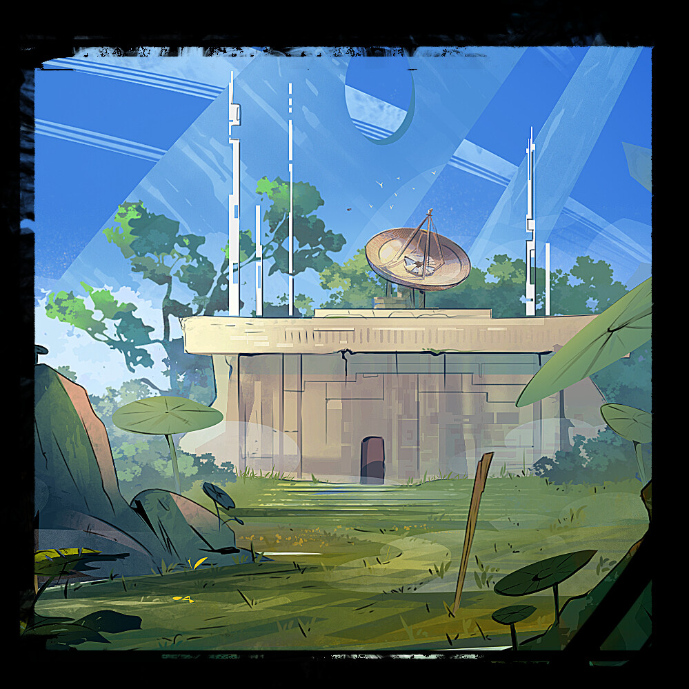 ArtStation - Communication Tower