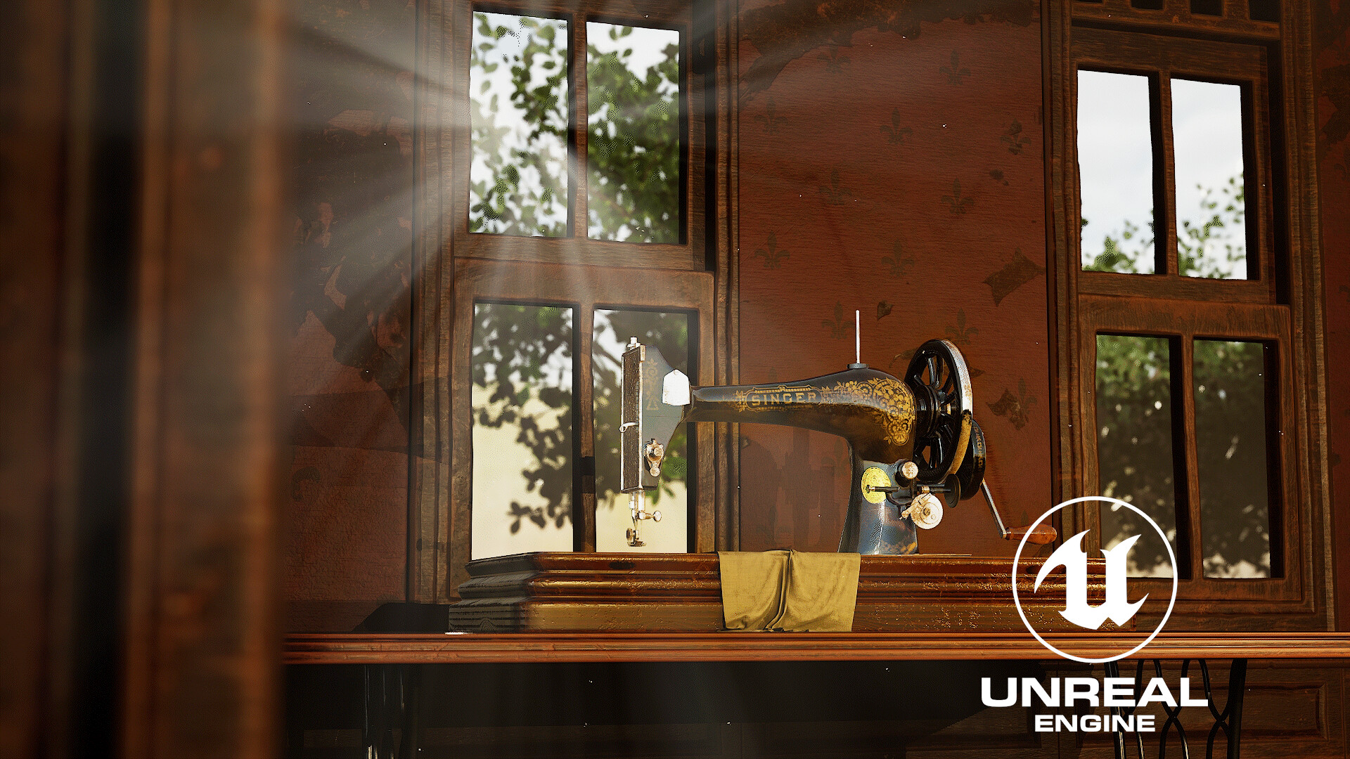 ArtStation - Sewing Machine Scene in UE5