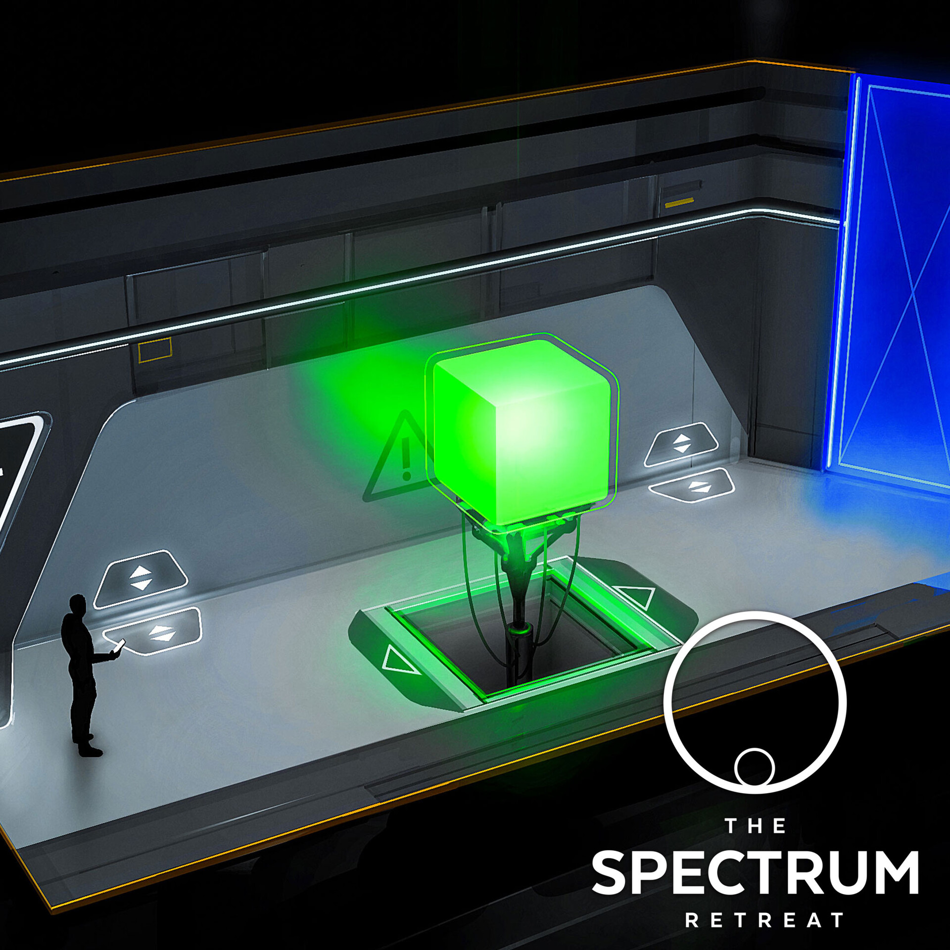 ArtStation - 'The Spectrum Retreat': Scifi Puzzle Environment