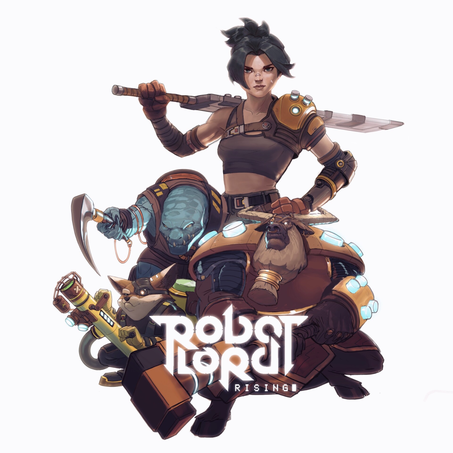 ArtStation - Robot Lord: Rising Cover art