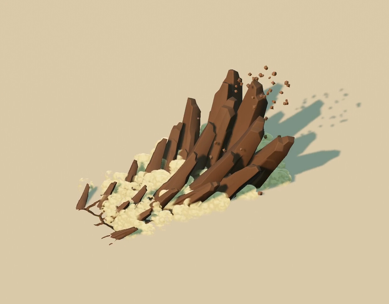 ArtStation - Ground Destruction VFX