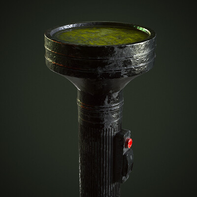 ArtStation - Old Flashlight