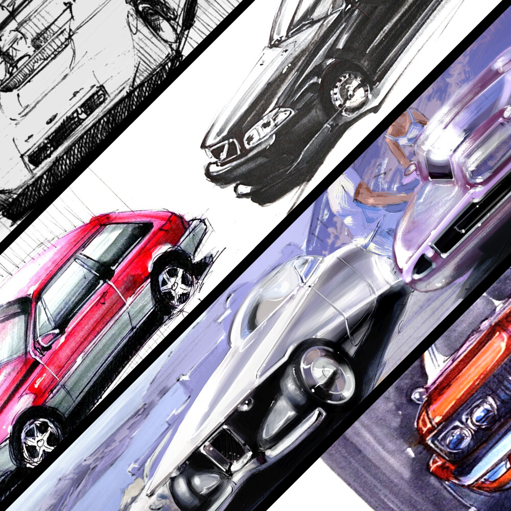 ArtStation - Random Vehicles - Sketches