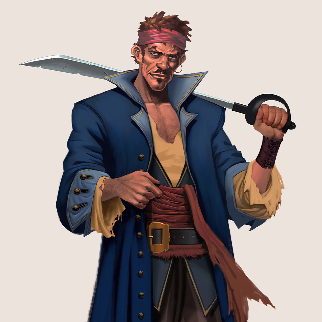 ArtStation - Pirate Character Concept