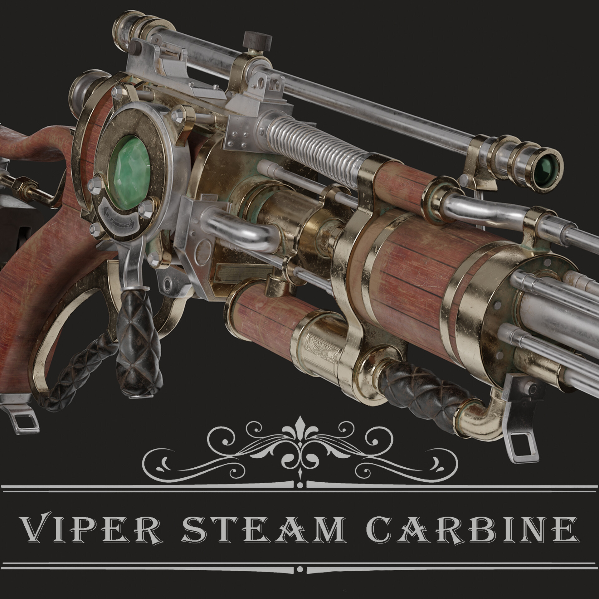 ArtStation - Viper Steam Carbine