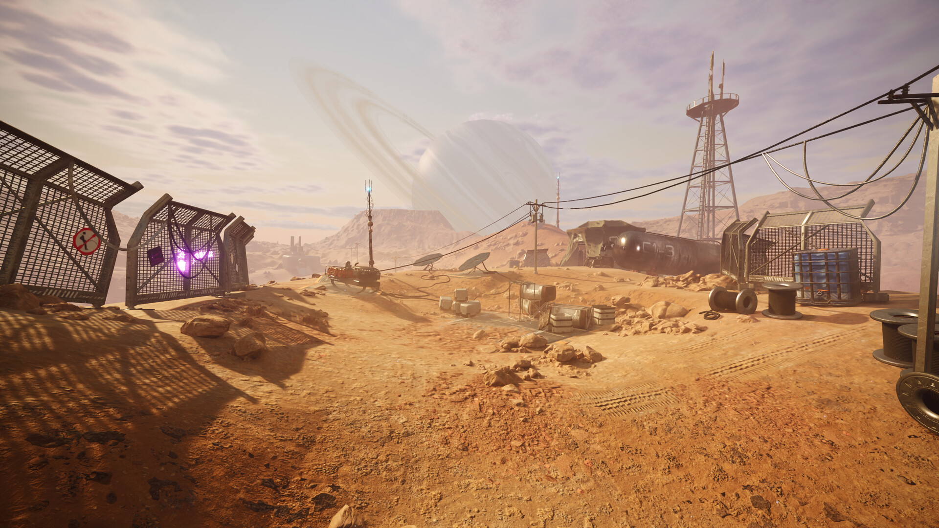 ArtStation - Outpost in an other moon