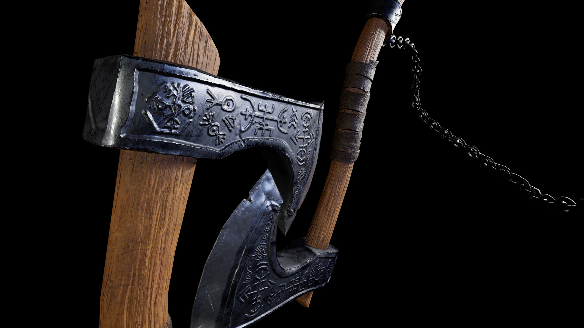 ArtStation - Battle Iron Axe