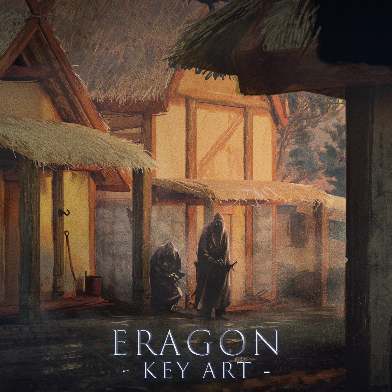 ArtStation - Strangers in Carvahall - Eragon Key Art