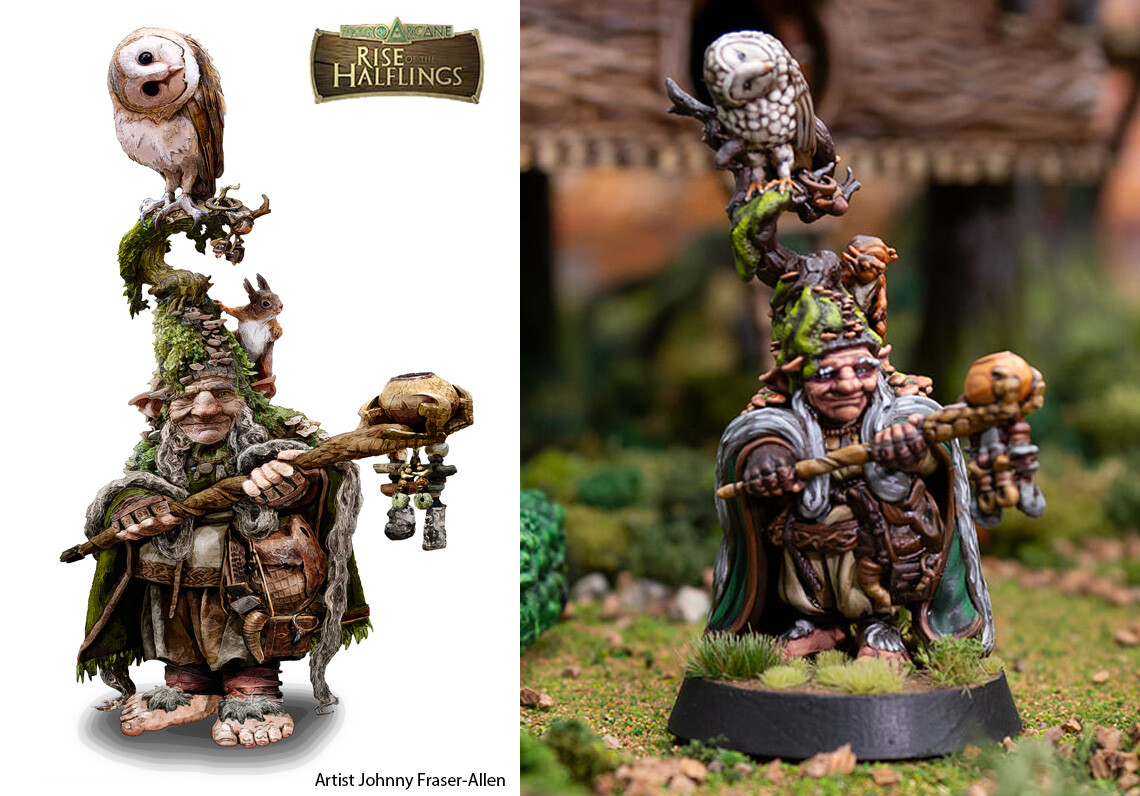 ArtStation - Rise of the Halflings Characters