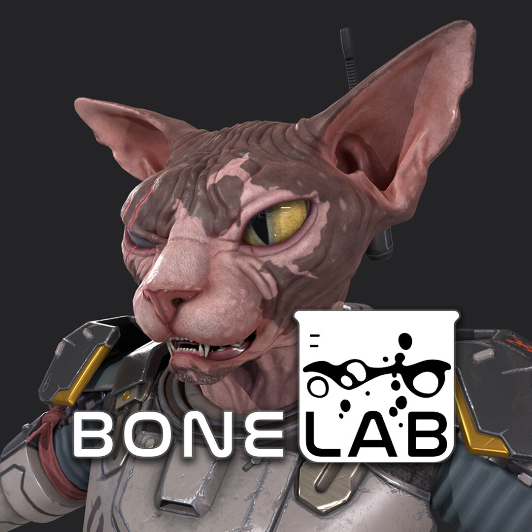 ArtStation - BONELAB // Character: Fur 3D Model