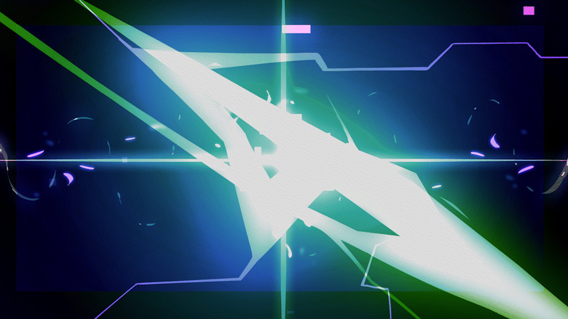 ArtStation - DIGITAL GLITCHY SLASHES 2D VFX (WIP)