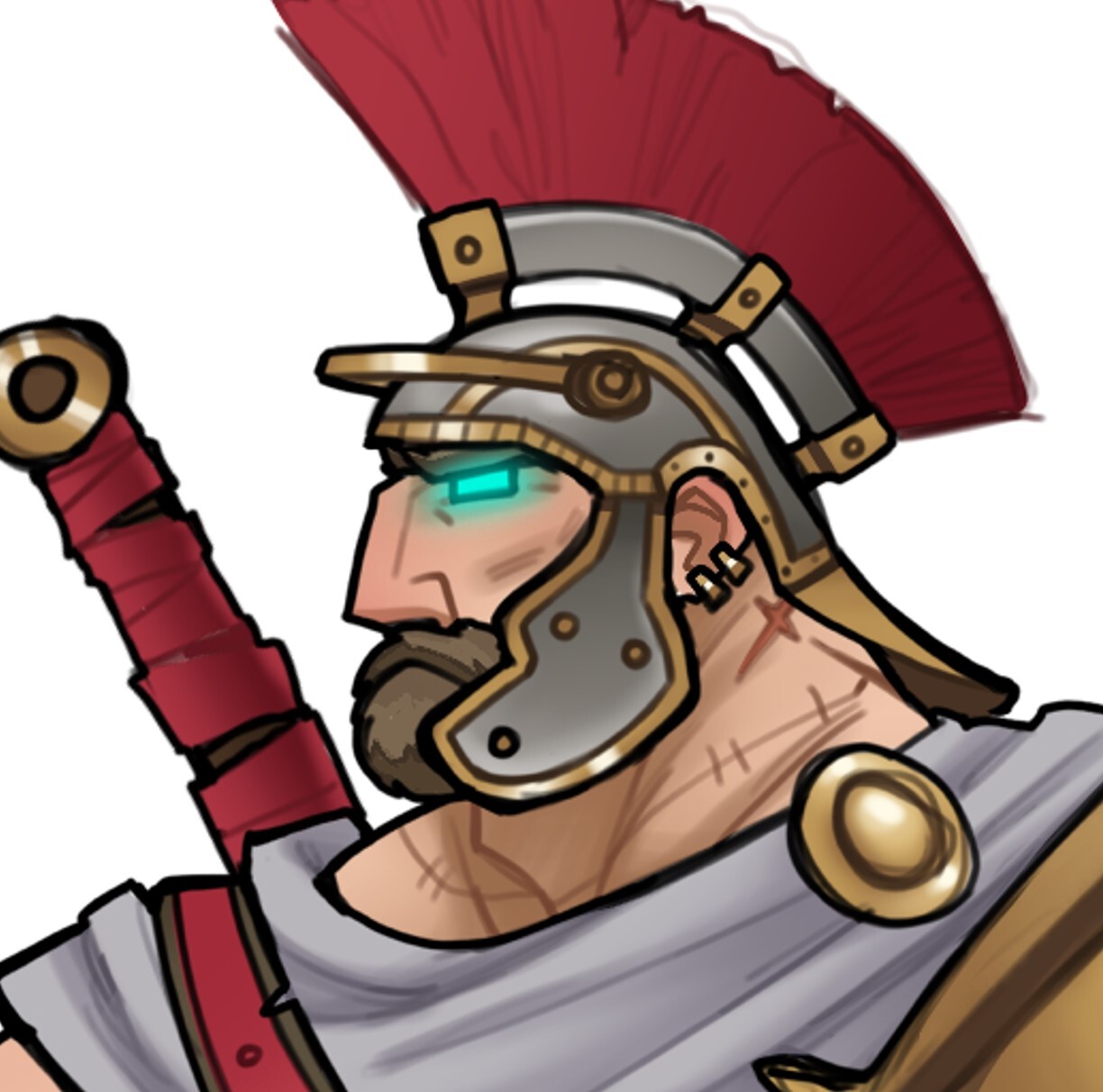 ArtStation - Finished Roman Templar [front]