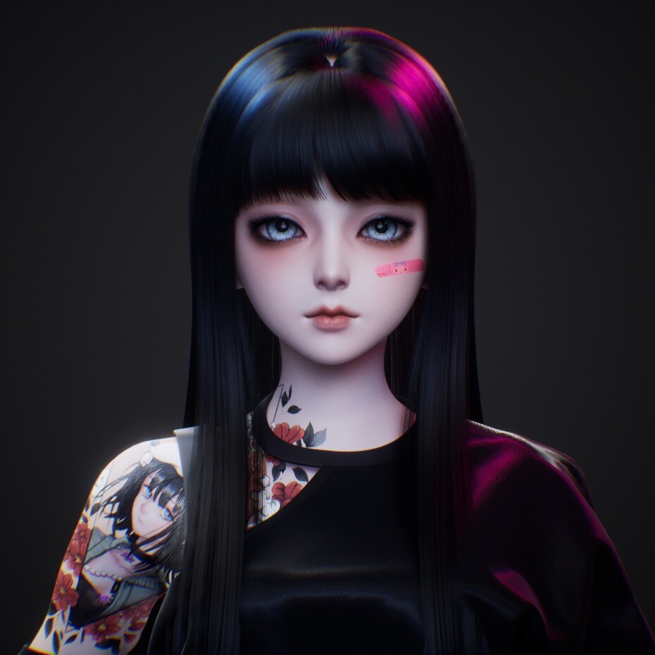 ArtStation - Avatar With Metahuman(THE ING)