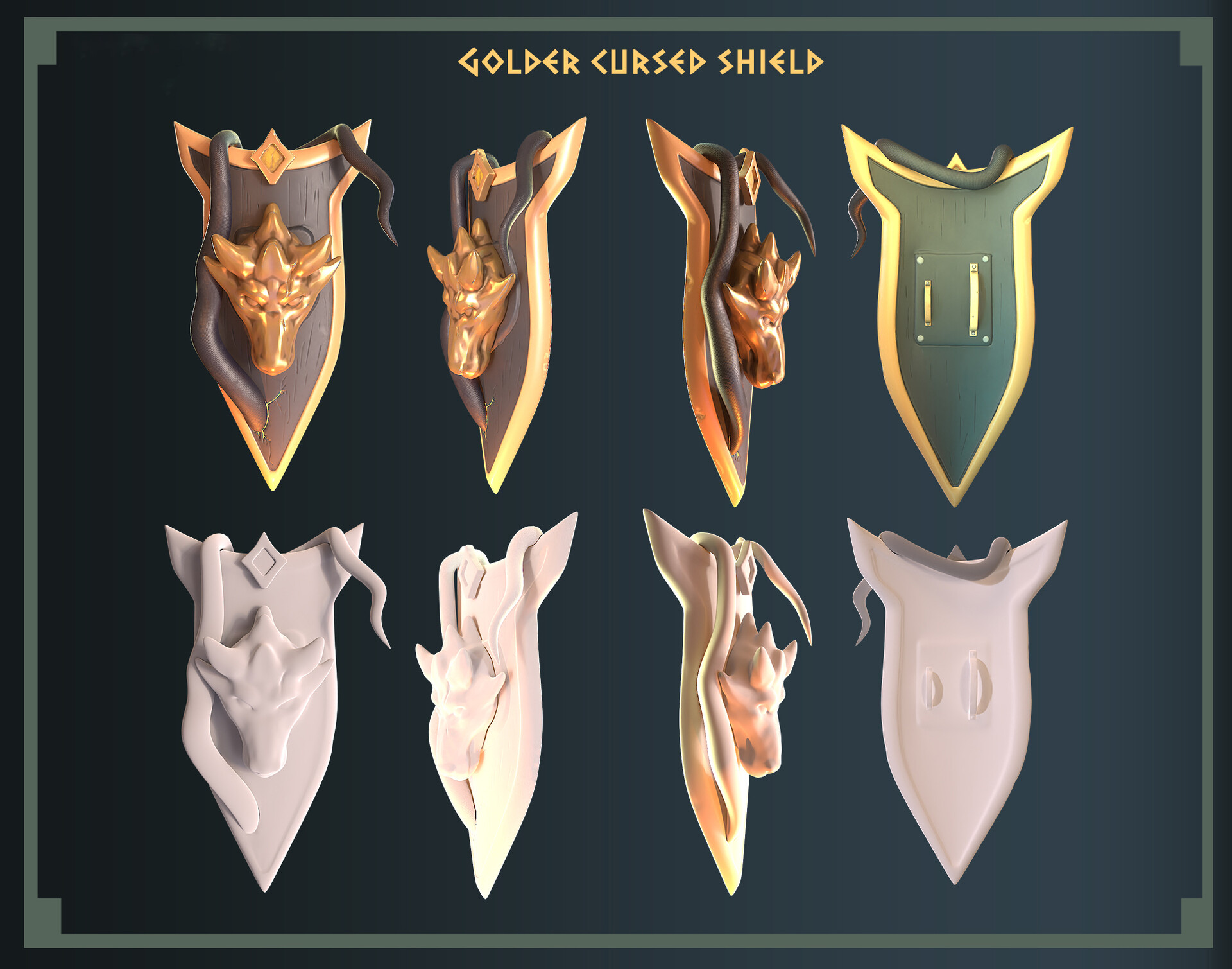 ArtStation - The Dragon Guard, Dragon's Rise: The Forgotten Realms