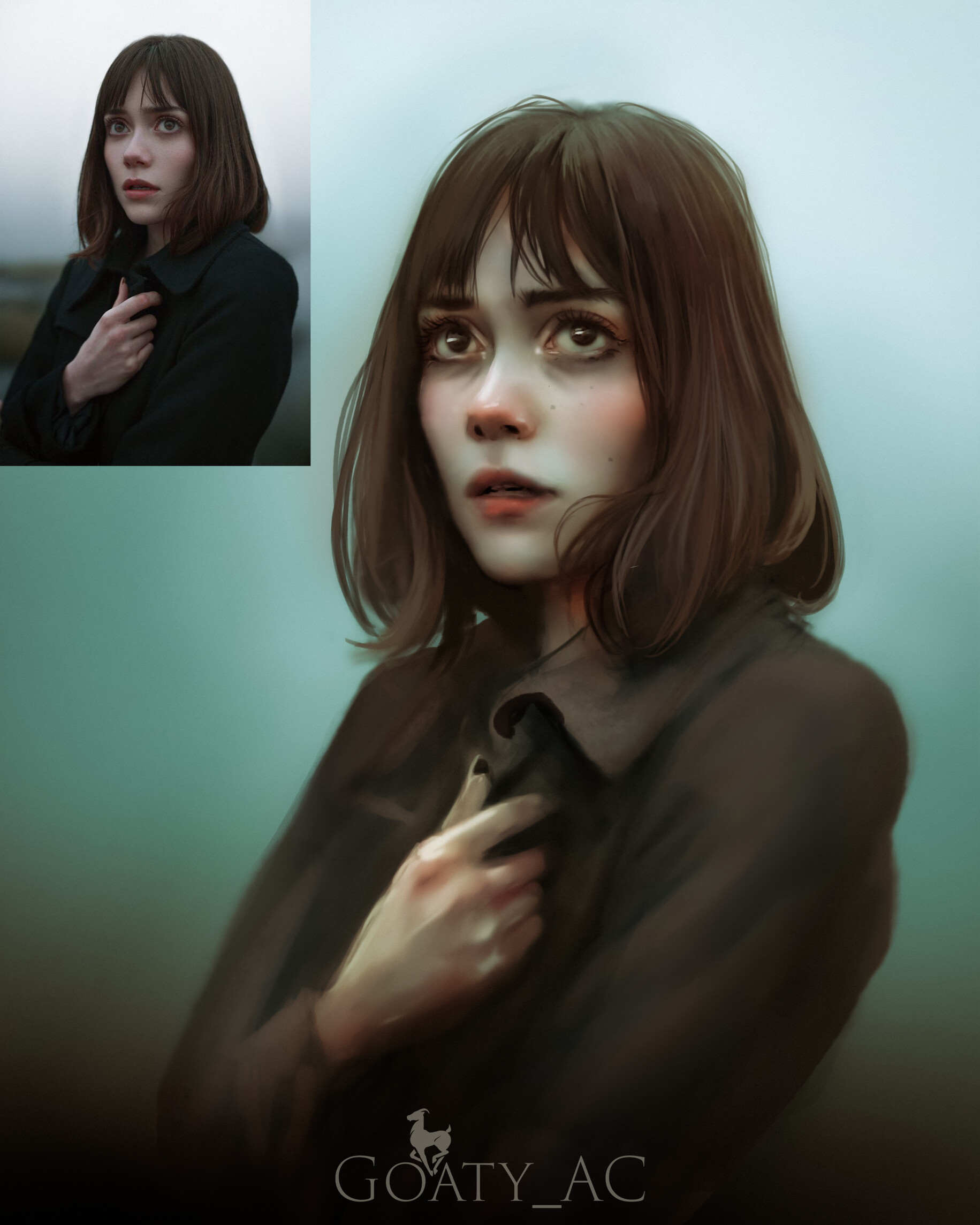 ArtStation - Portrait study