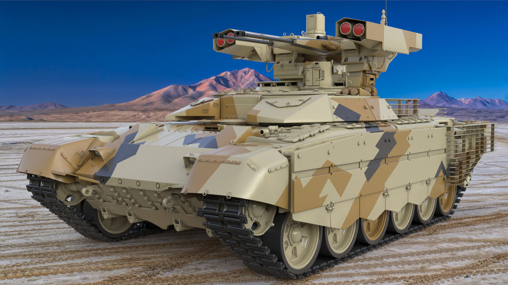 ArtStation - Tank Terminator BMP 72