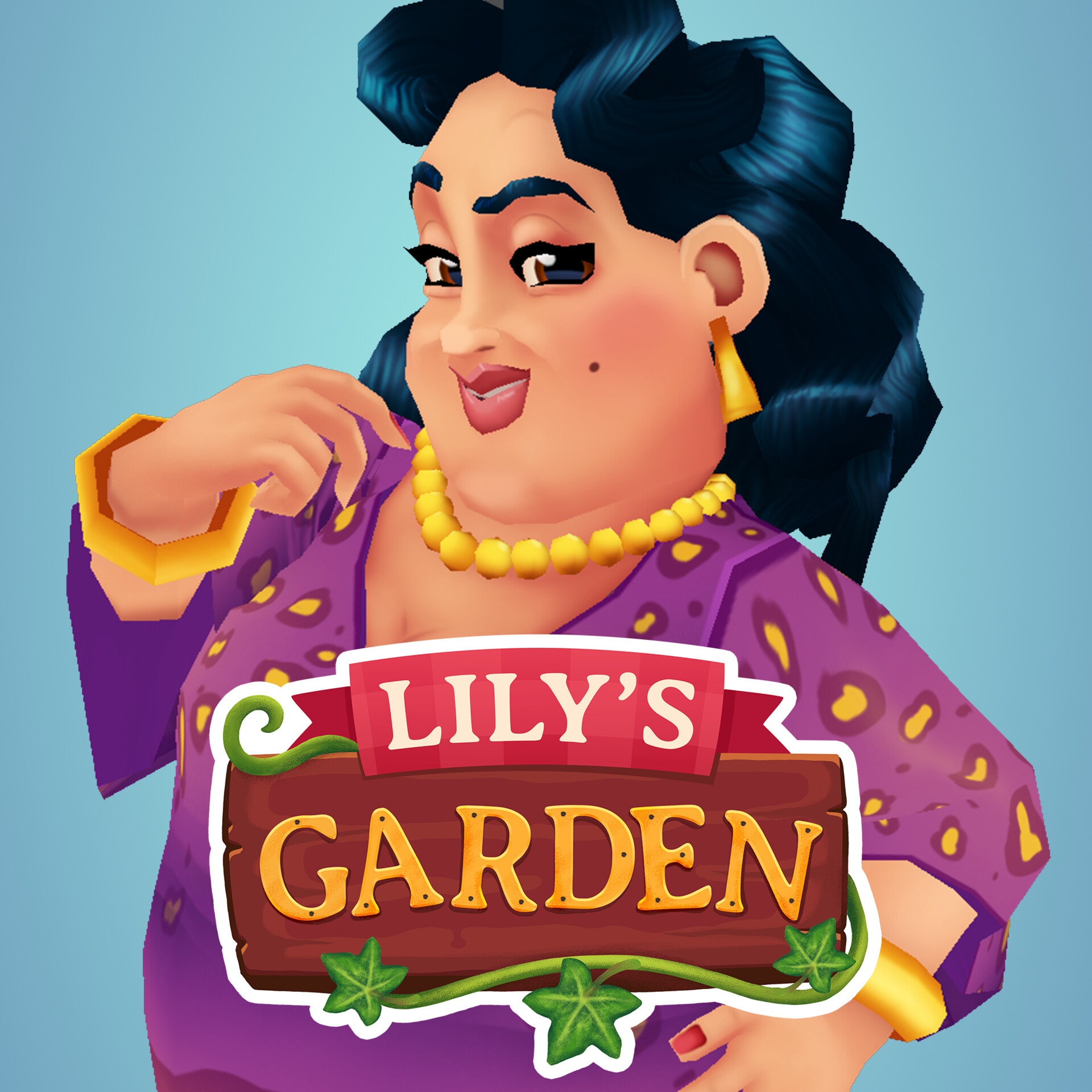 ArtStation - Lily's Garden - Sophia Vanderholt