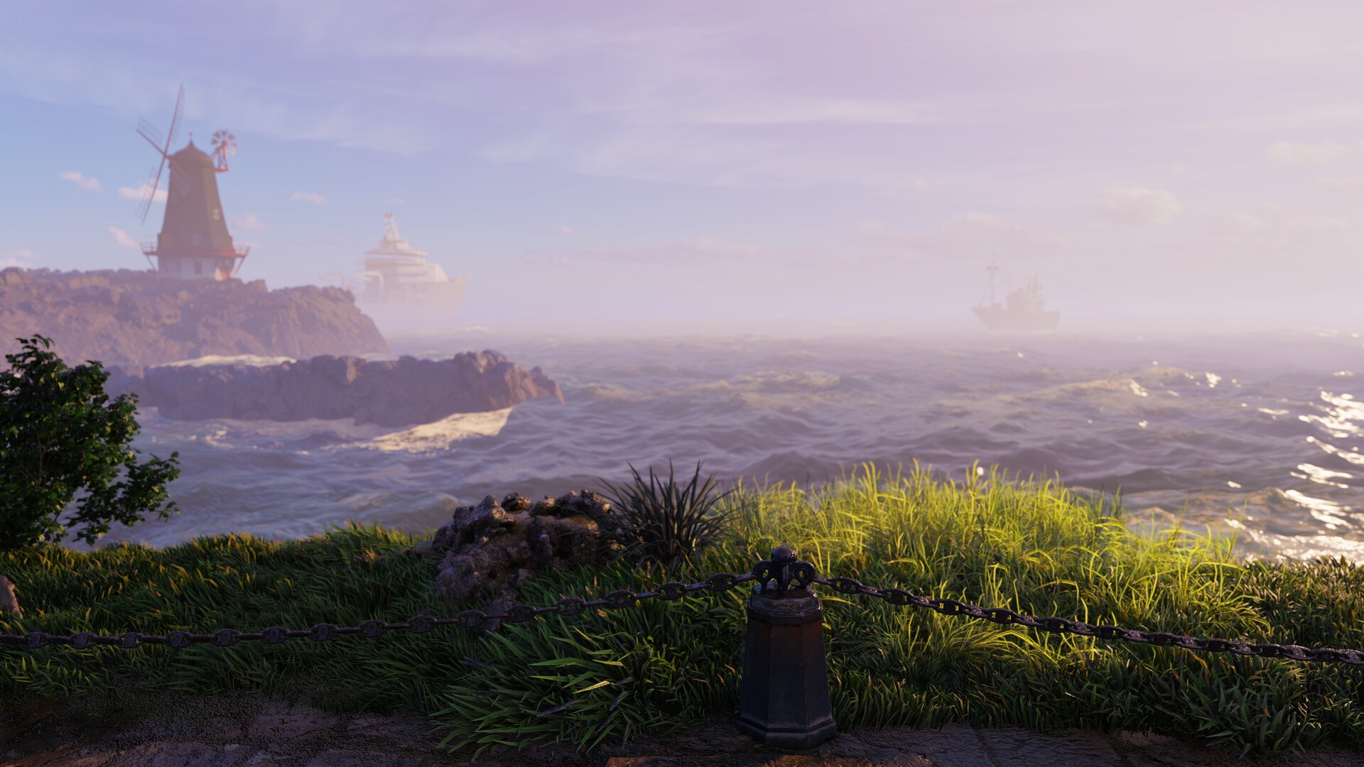 ArtStation - Ocean Edge Scene