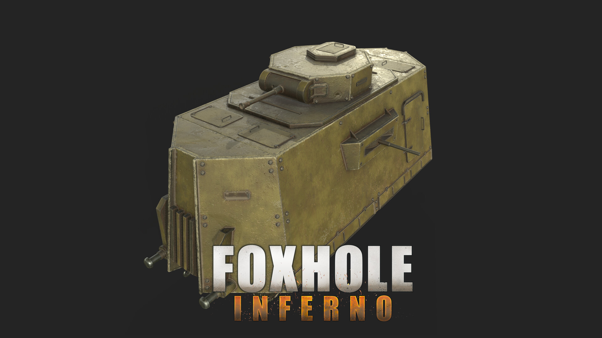 ArtStation - Armored Train Car -- Aegis Steelbreaker K5a