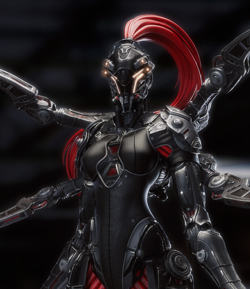 Artstation Insectoid Contest Bl4ck W1d0w