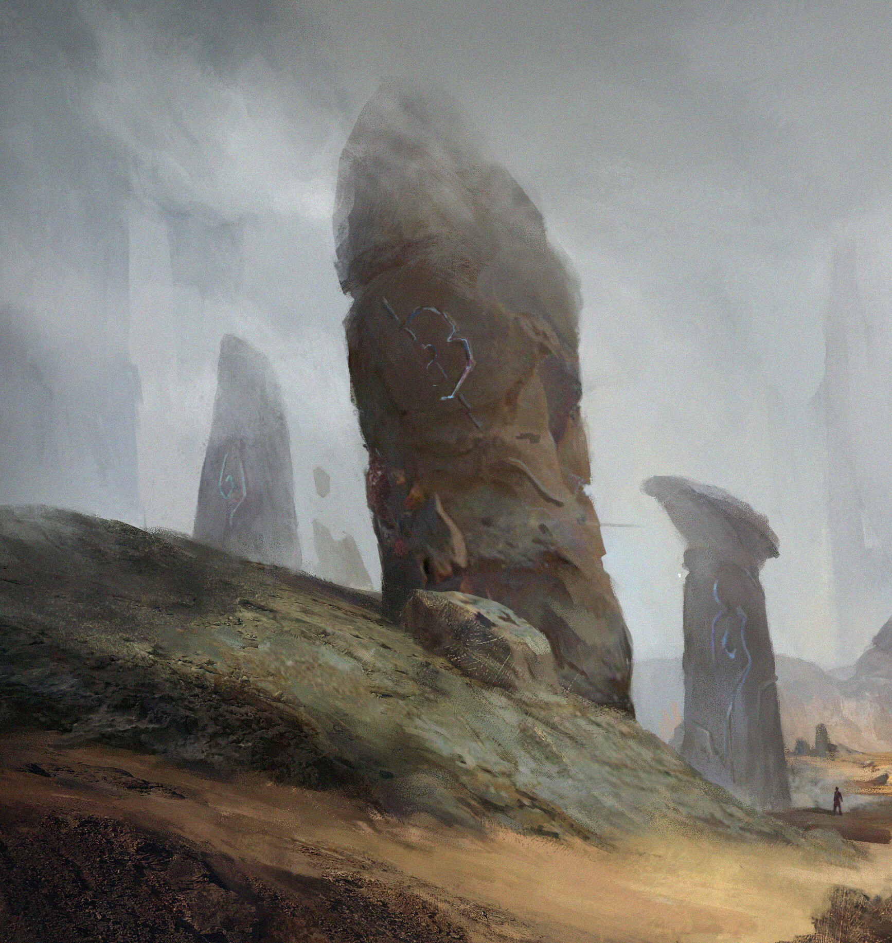 ArtStation - Concept_01_Stones