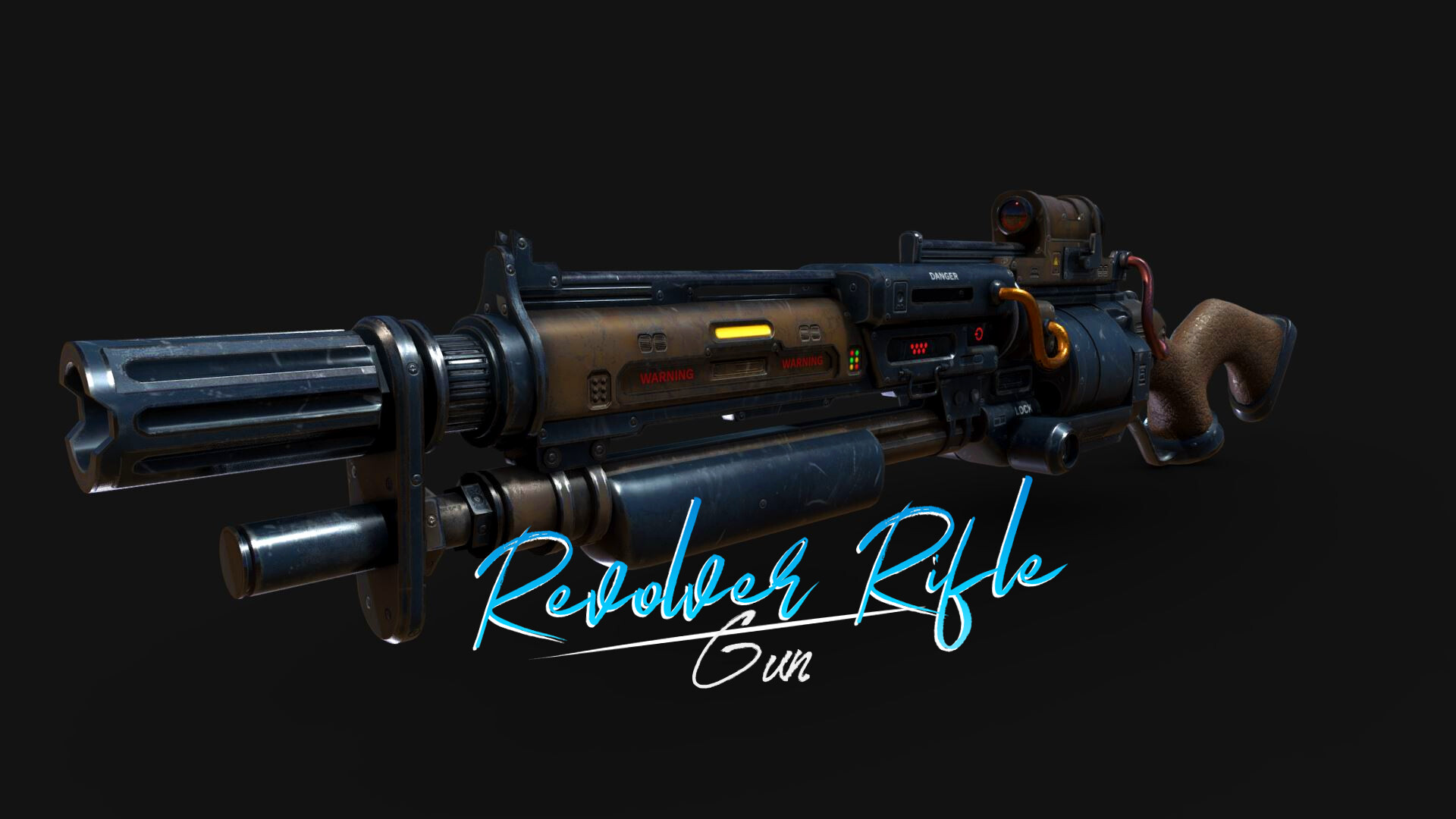 ArtStation - Revolver Rifle