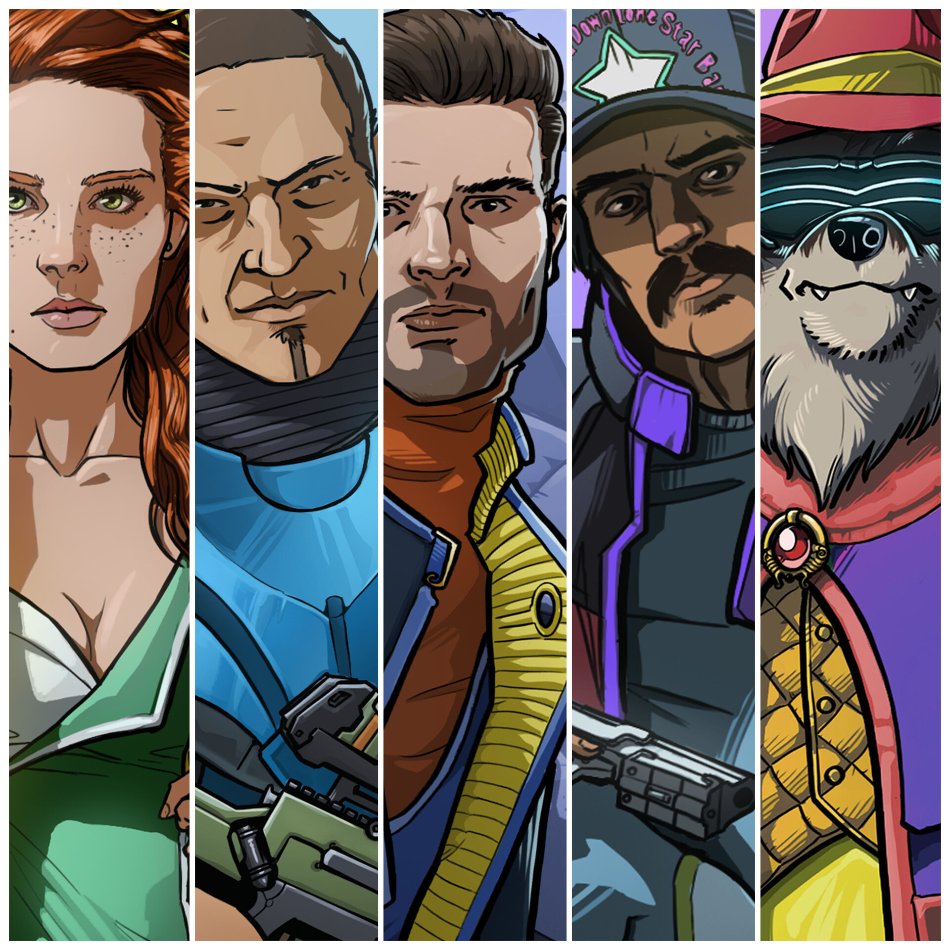 ArtStation - Sci-Fi RPG Group