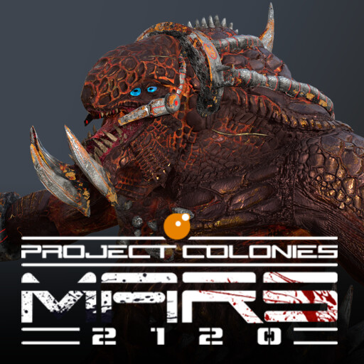 ArtStation - Mars 2120 - Draconis Magma Boss