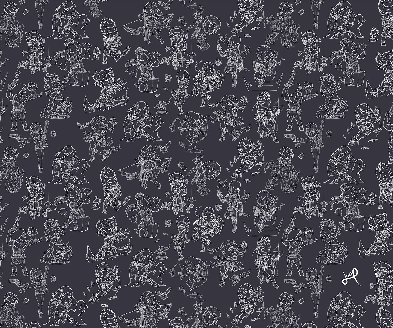 ArtStation - Valorant Agents Project Chibi