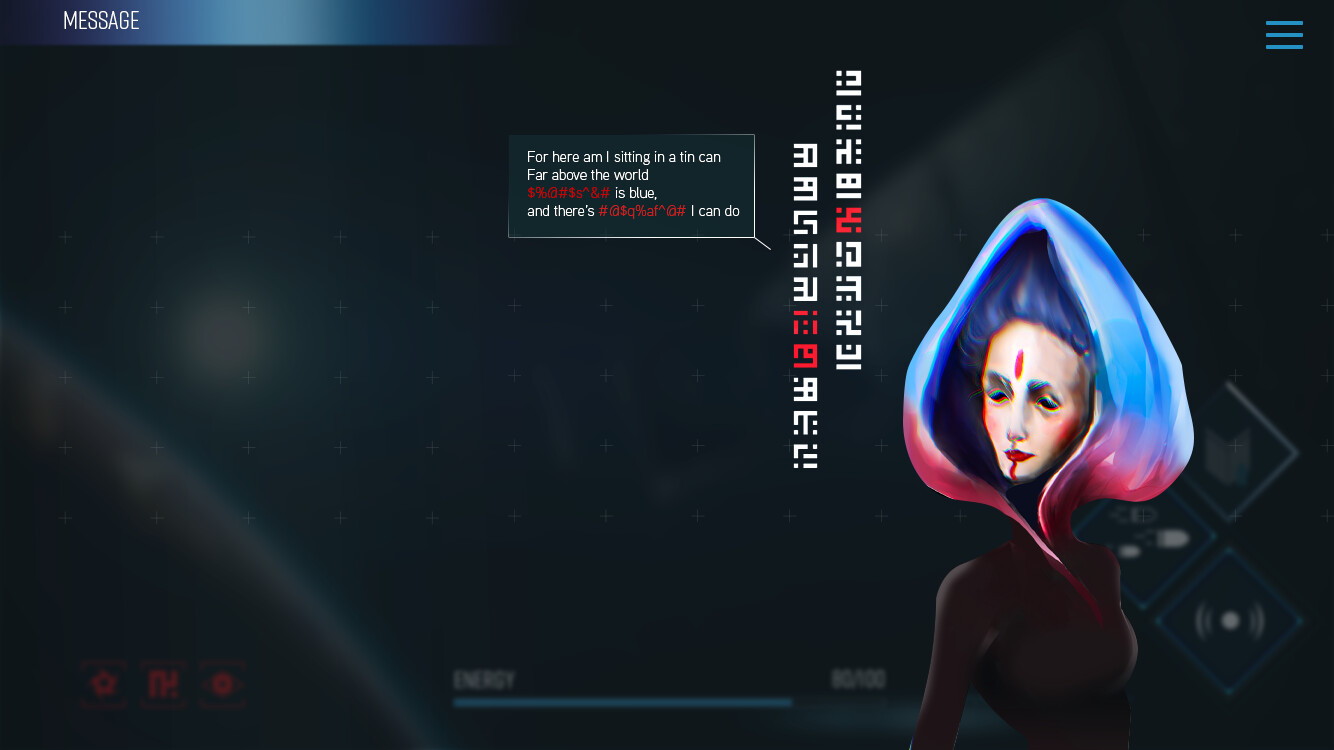 ArtStation - "Glyph" UI Concept