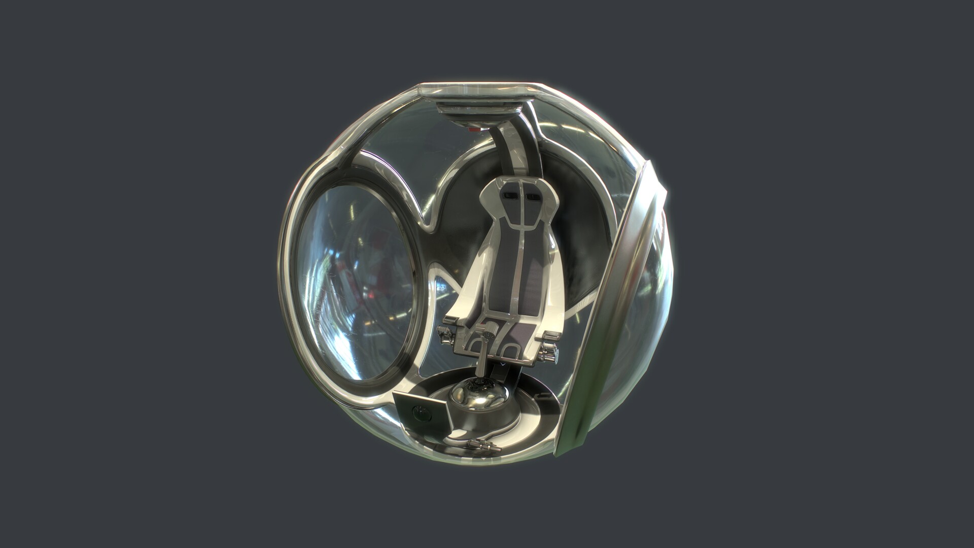 ArtStation - Space Sphere Ship