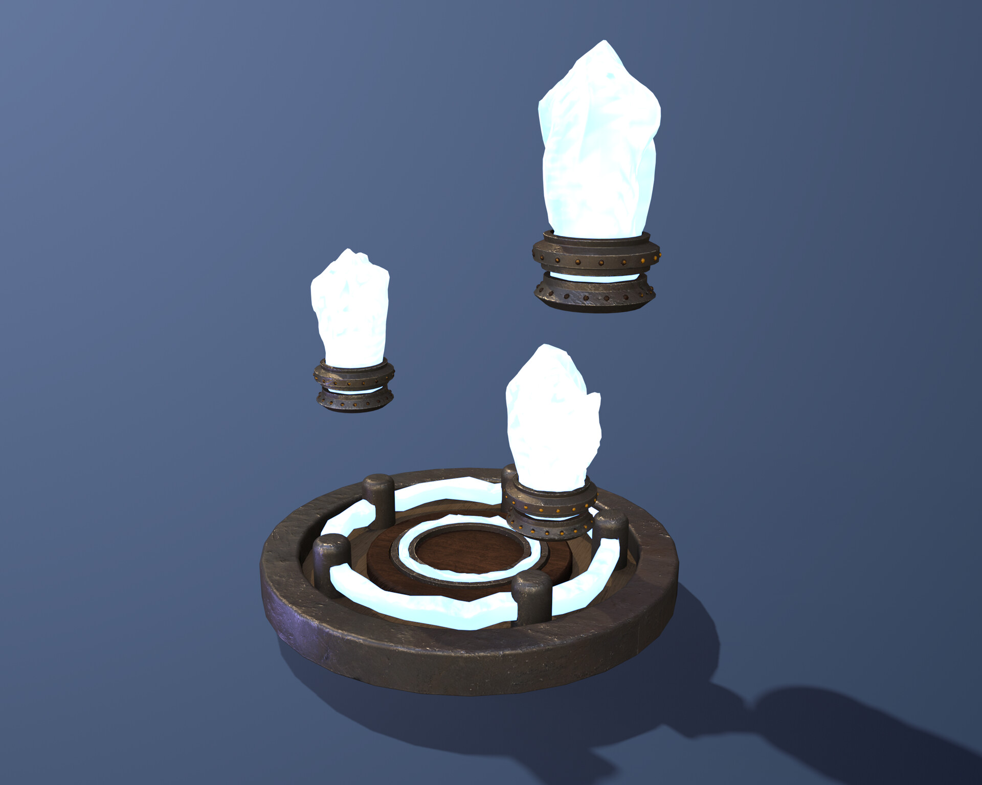 ArtStation - Prop: Levitating Table Lamp
