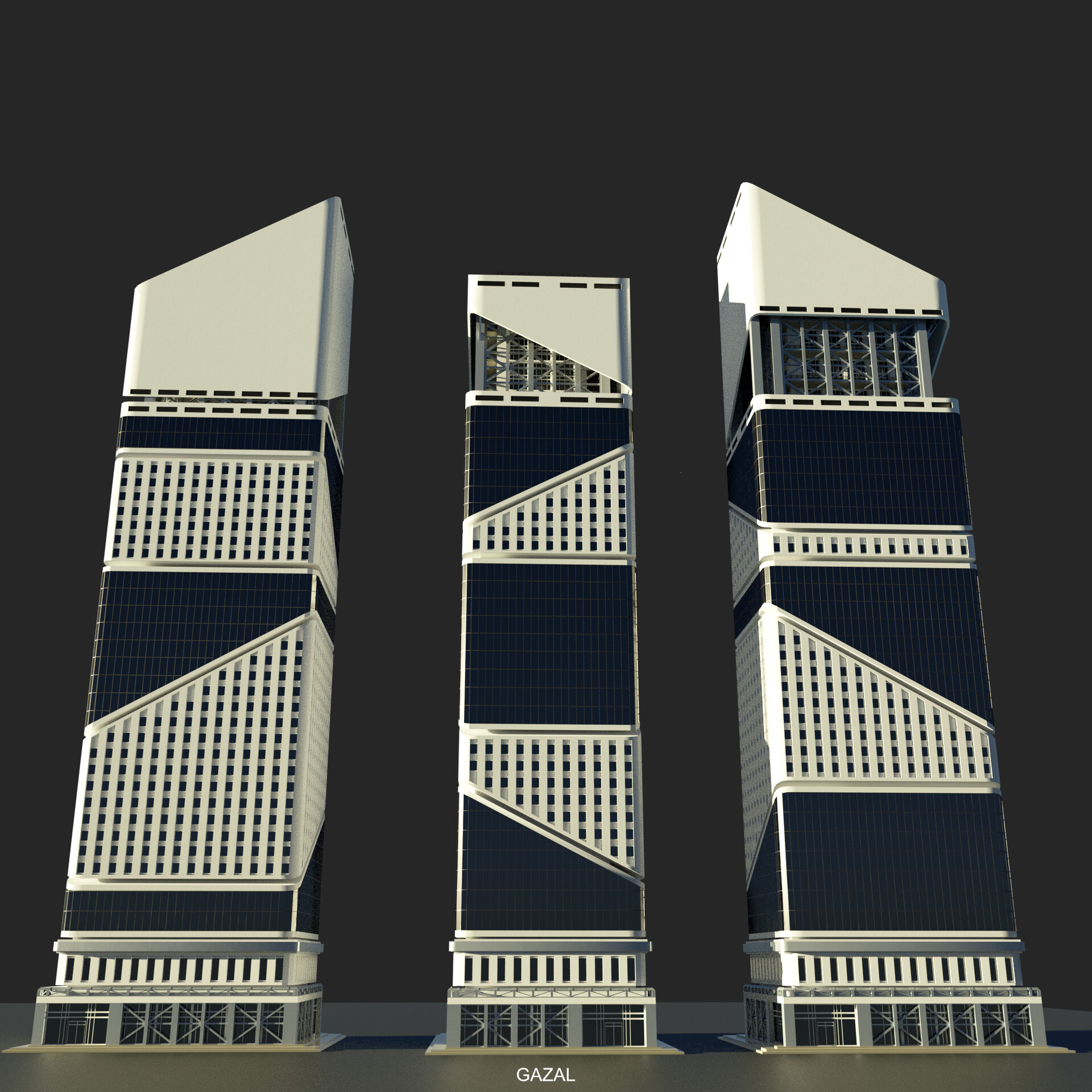 ArtStation - High-rise Building