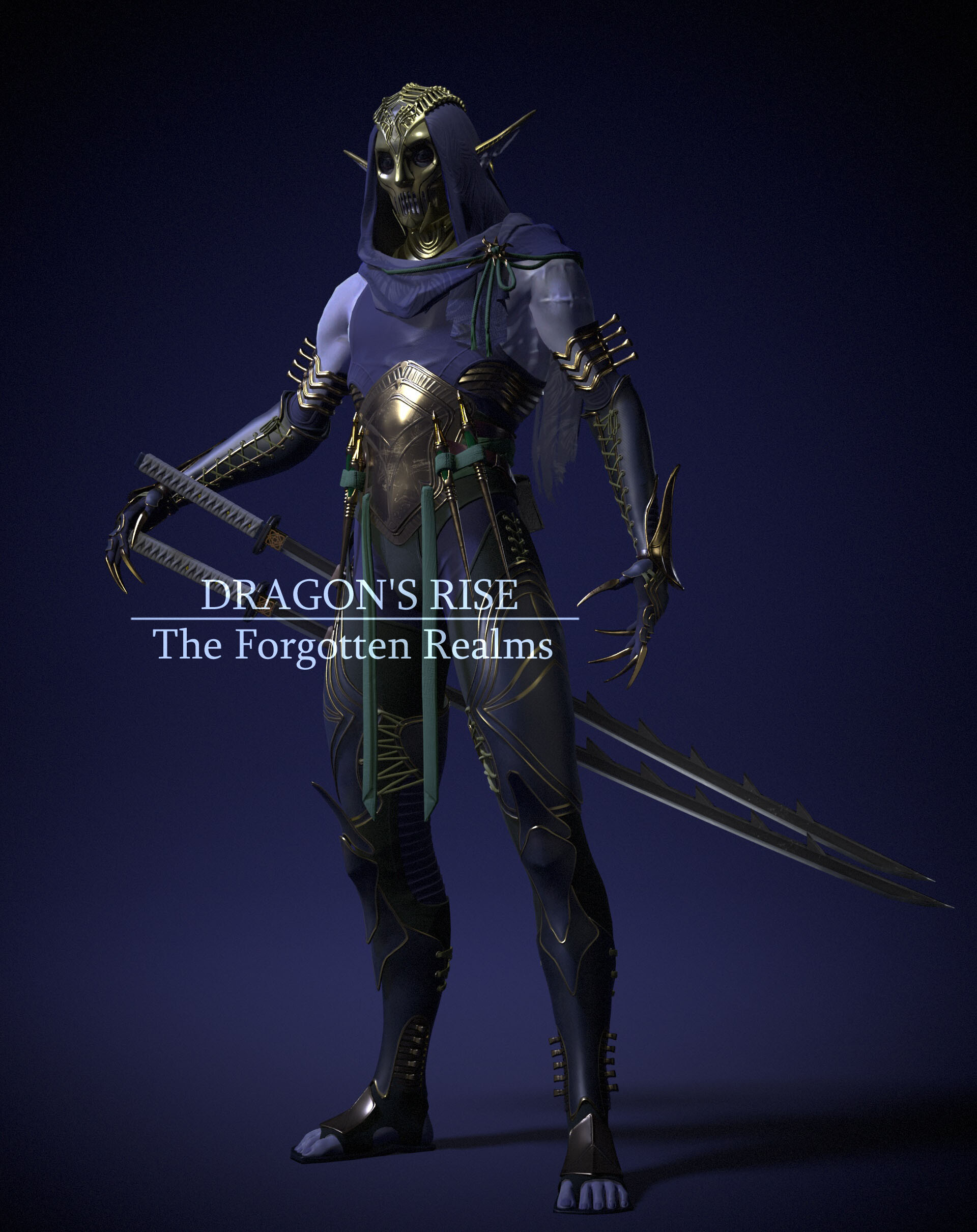 ArtStation - Artstation challenge: Game Character Art (real-time) "The Insurgent"