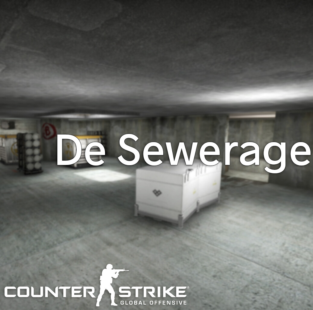 ArtStation - CS GO Wingman map : de_sewerage