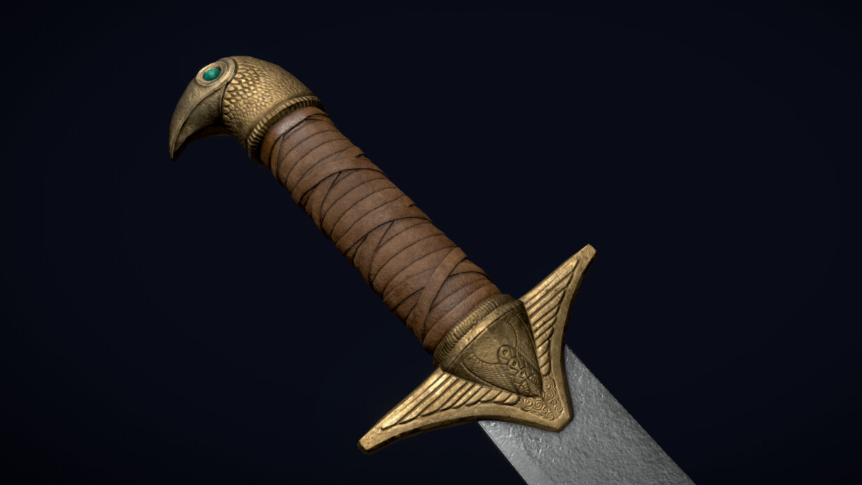 ArtStation - Emerald Falcon Scimitar