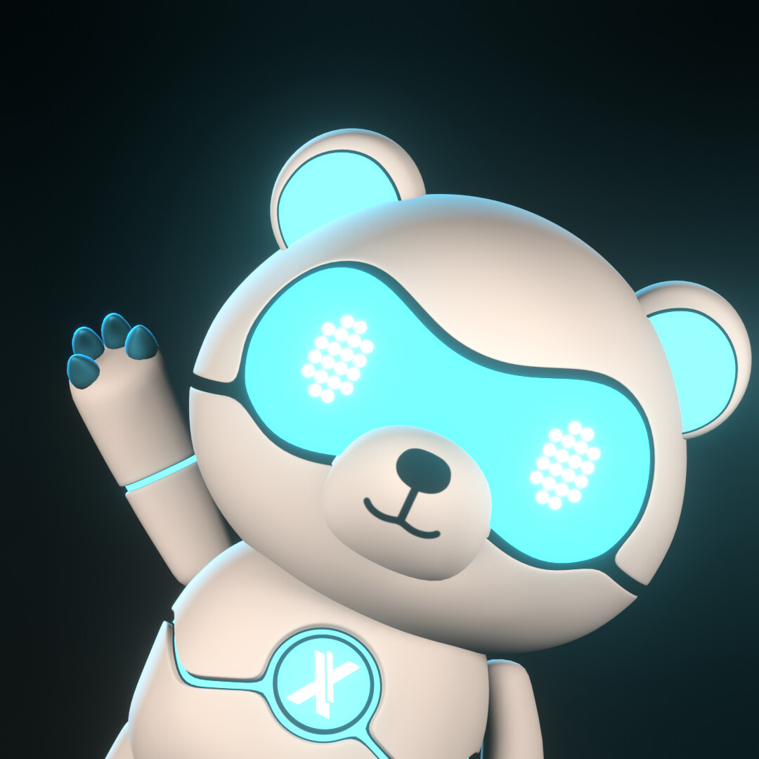 ArtStation - CyBear the cyber bear
