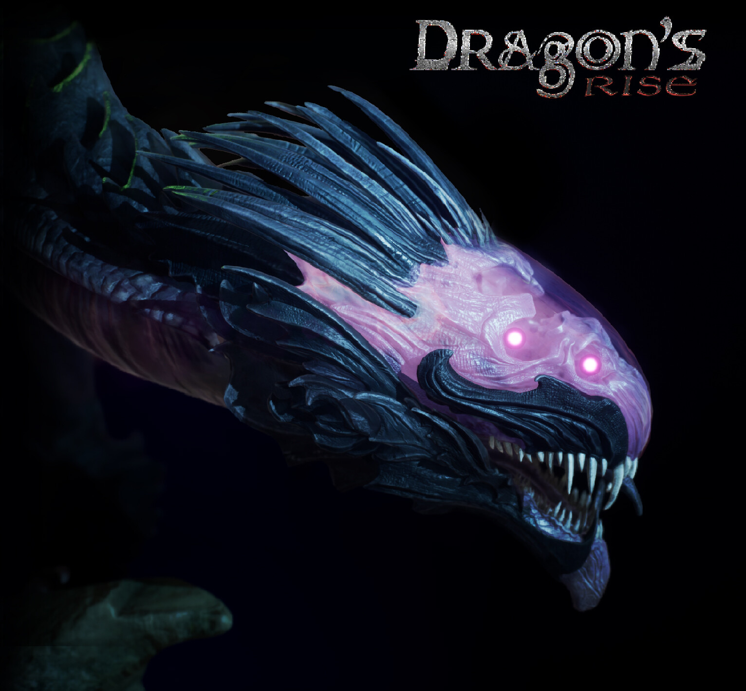 ArtStation - Realtime Void Dragon UE5 - Dragon's Rise - Forgotten Realms