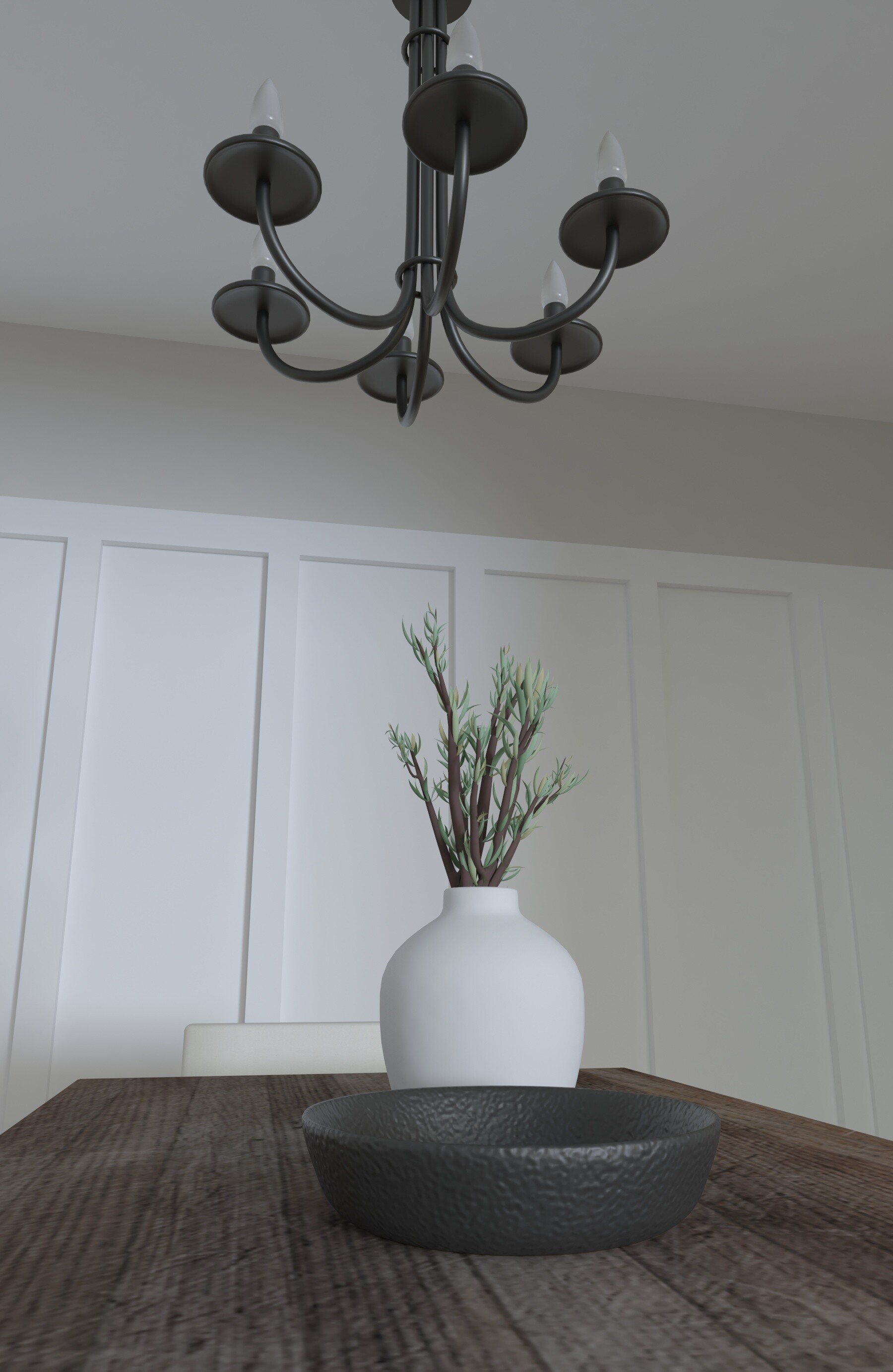 ArtStation - Dining Room Visualization