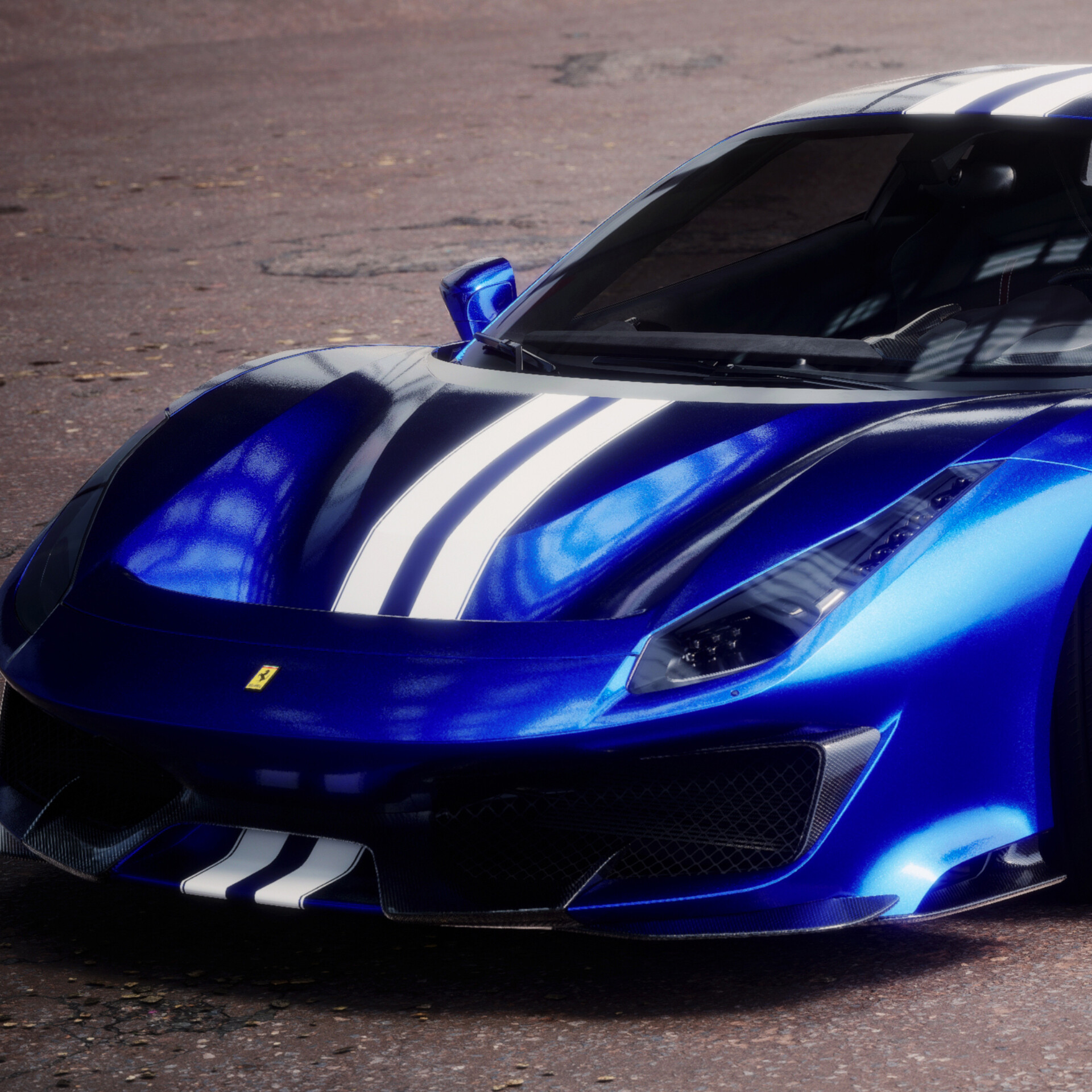 ArtStation - Ferrari 488 Pista : Path Tracing UE5