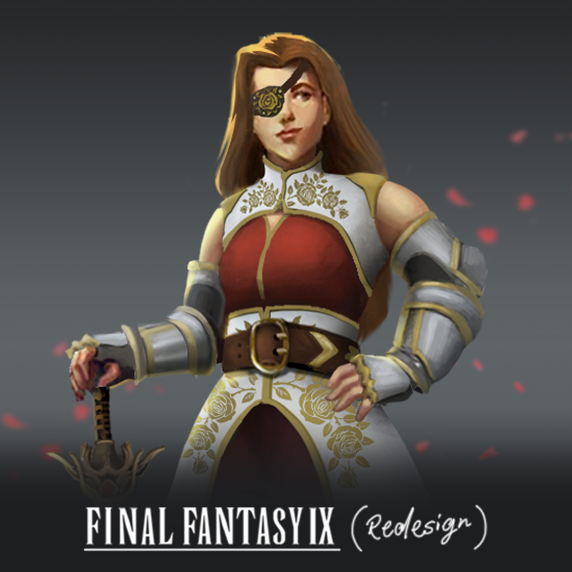 ArtStation - Beatrix - Final Fantasy Redesign