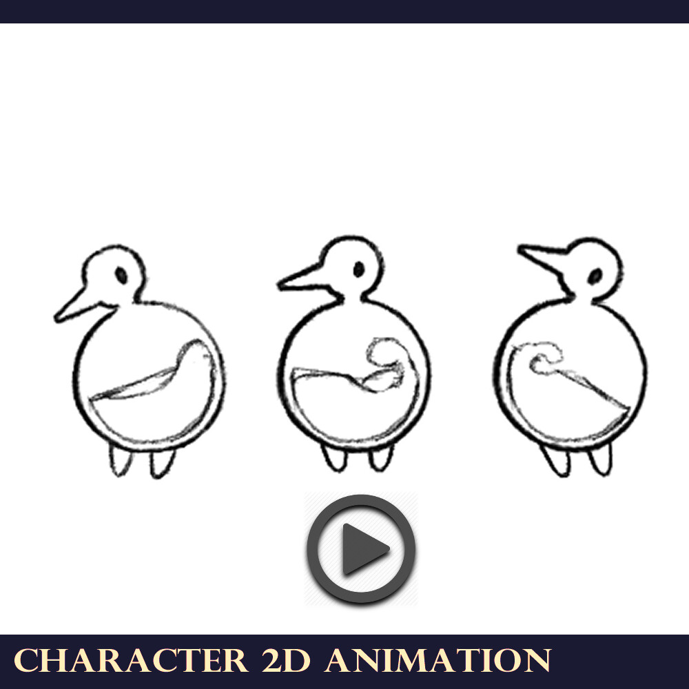 ArtStation - Glass Ducky - 2D Animations