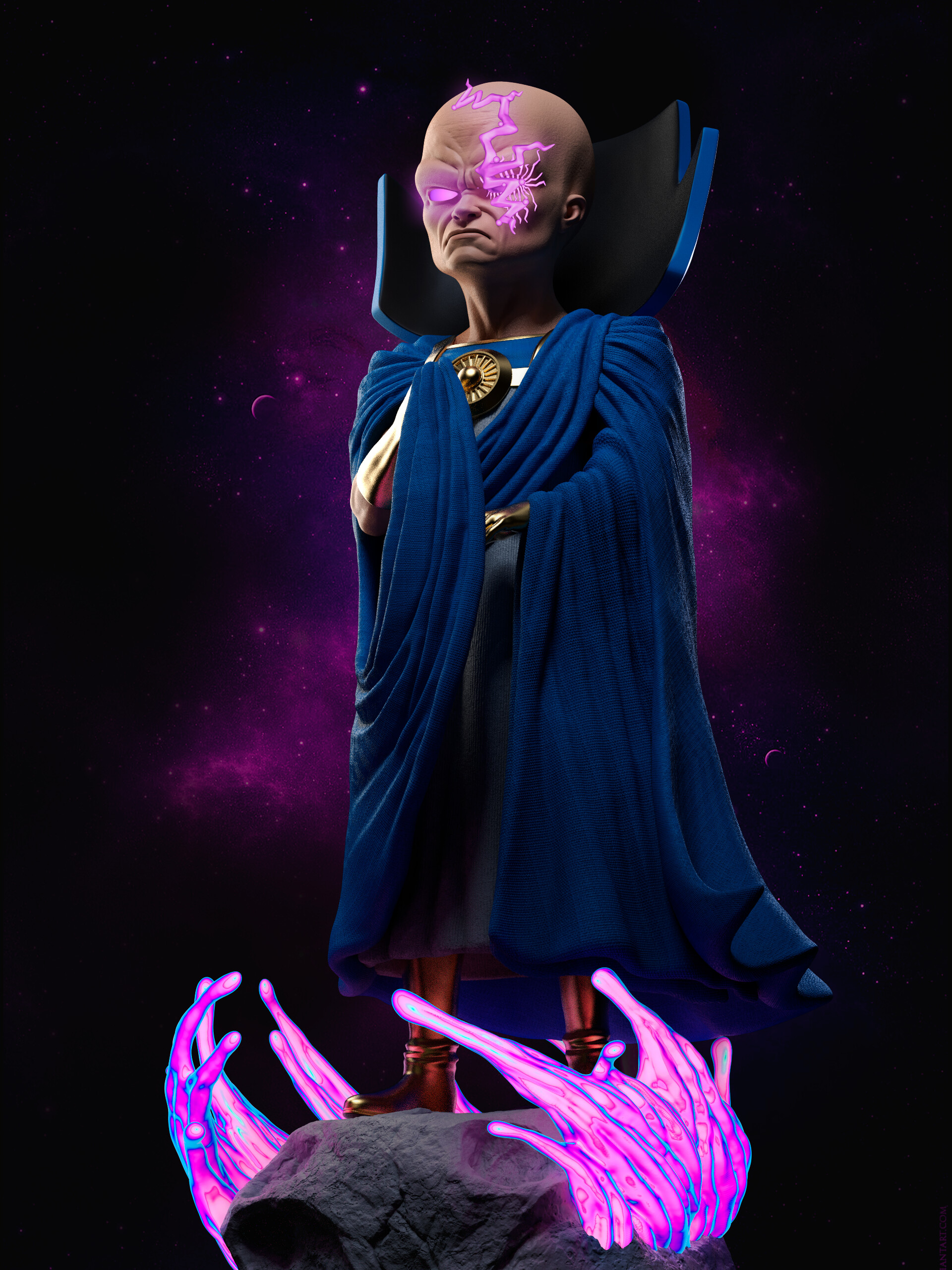 ArtStation - Uatu - The watcher Marvel